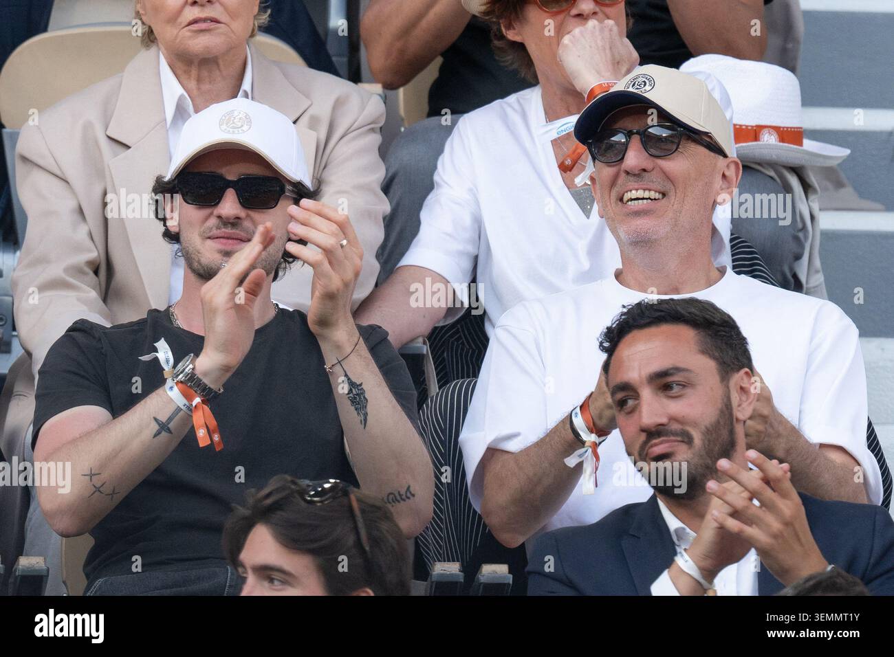 Gad Elmaleh attends the 15rd day of the Roland-Garros 2026 at Roland ...