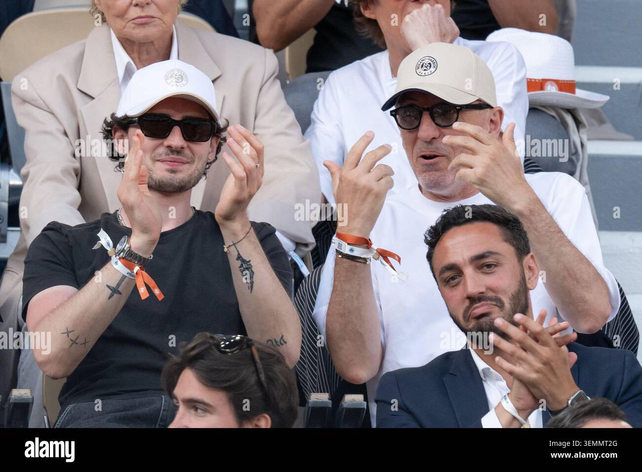 Gad Elmaleh attends the 15rd day of the Roland-Garros 2026 at Roland ...