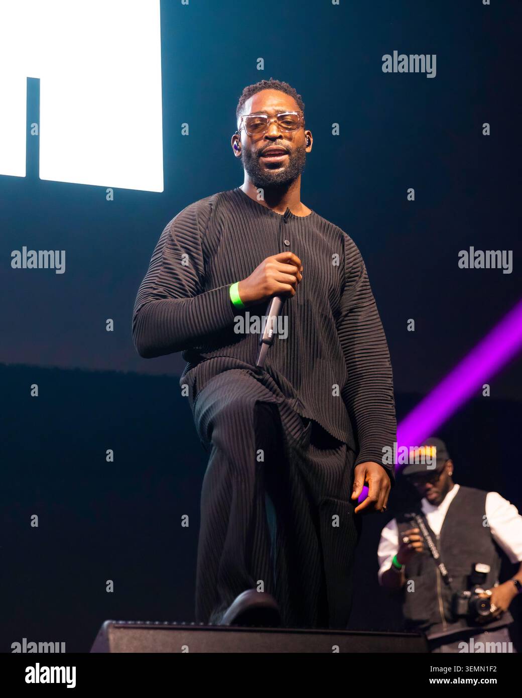Manchester, England, 7th June, 2026. Tinie Tempah performing at ...