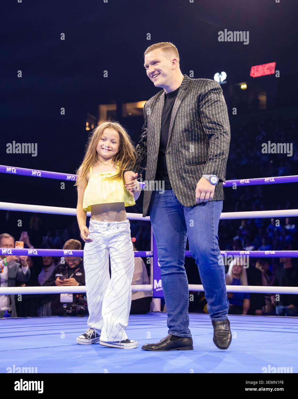 Manchester, England, 7th June, 2026. Campbell Hatton at Evening4Ricky ...