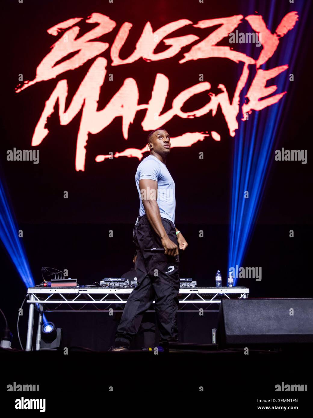 Manchester, England, 7th June, 2026. Bugzy Malone performing at ...