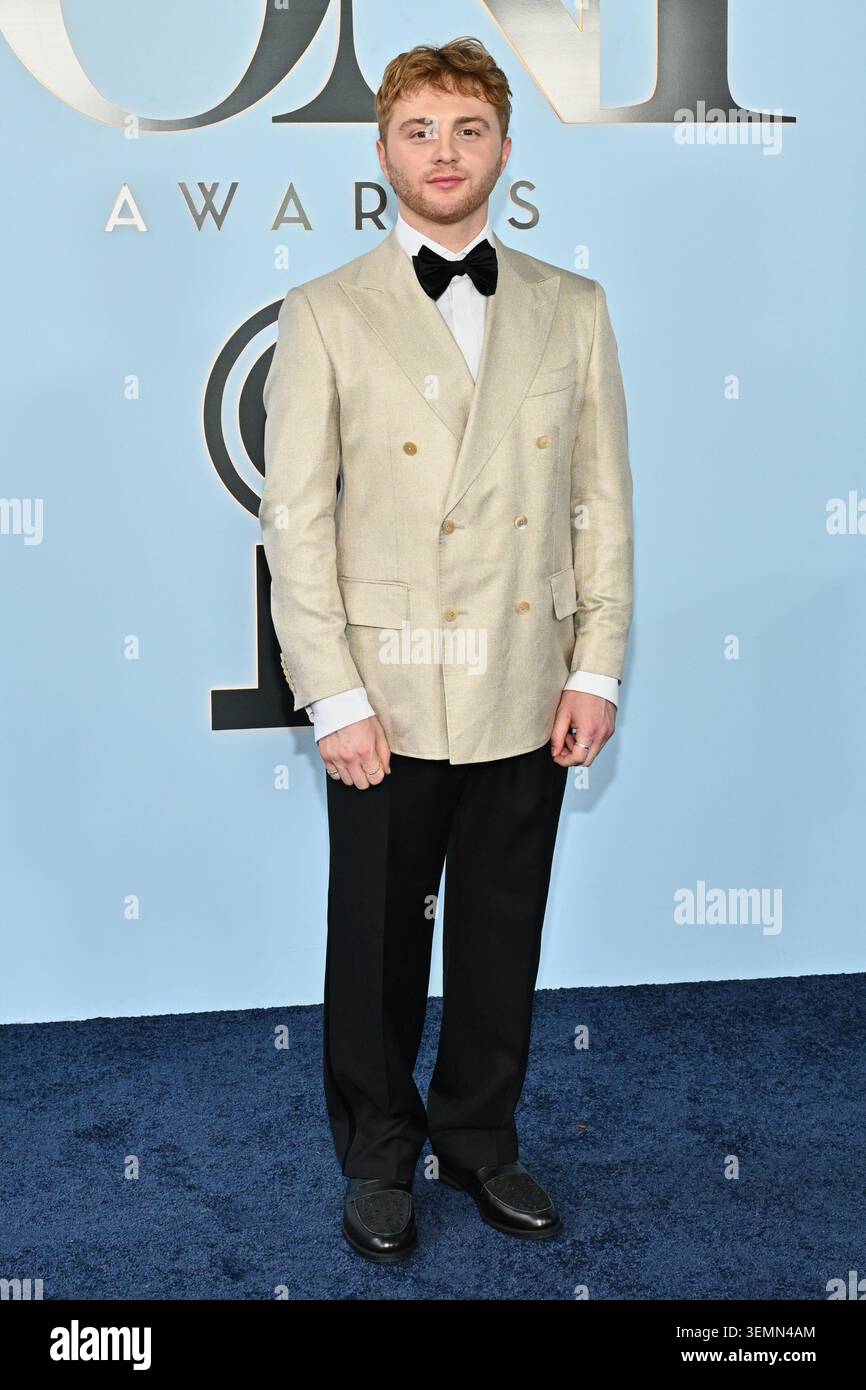 Sam Tutty arrives at the 79th Tony Awards on Sunday, June 7, 2026, at ...