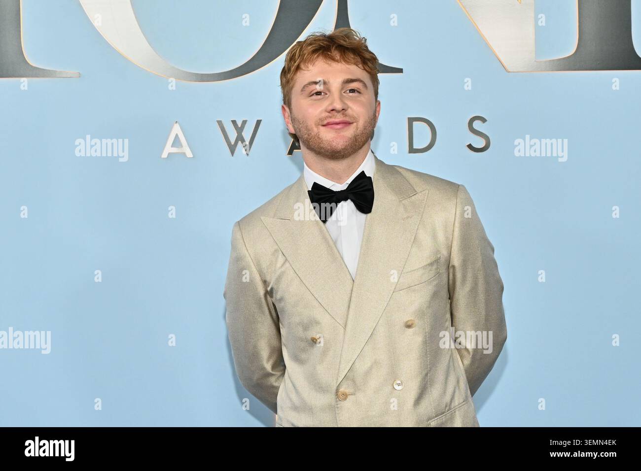 Sam Tutty arrives at the 79th Tony Awards on Sunday, June 7, 2026, at ...