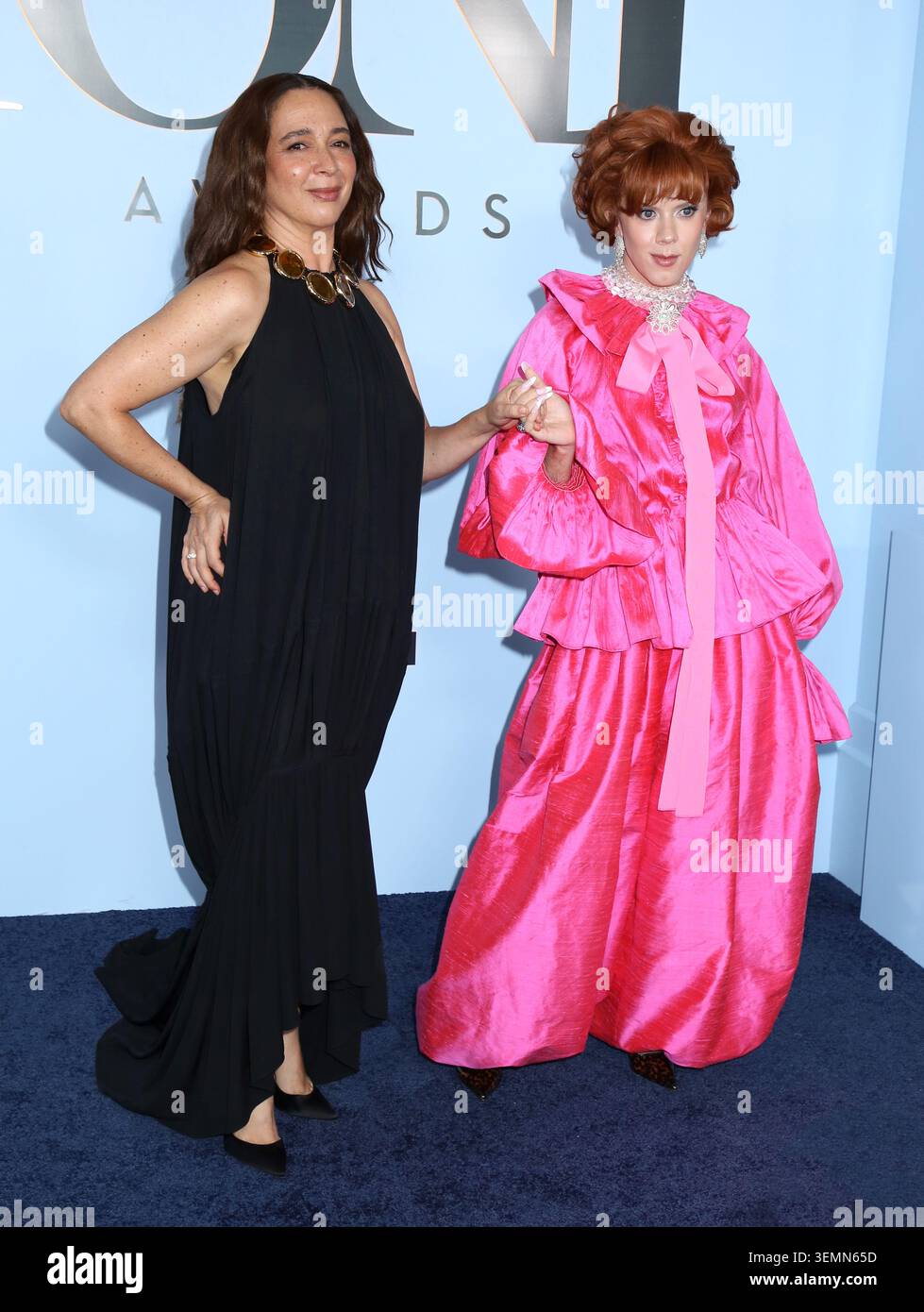 Maya Rudolph and Cole Escola attending the 79th Annual Tony Awards held ...