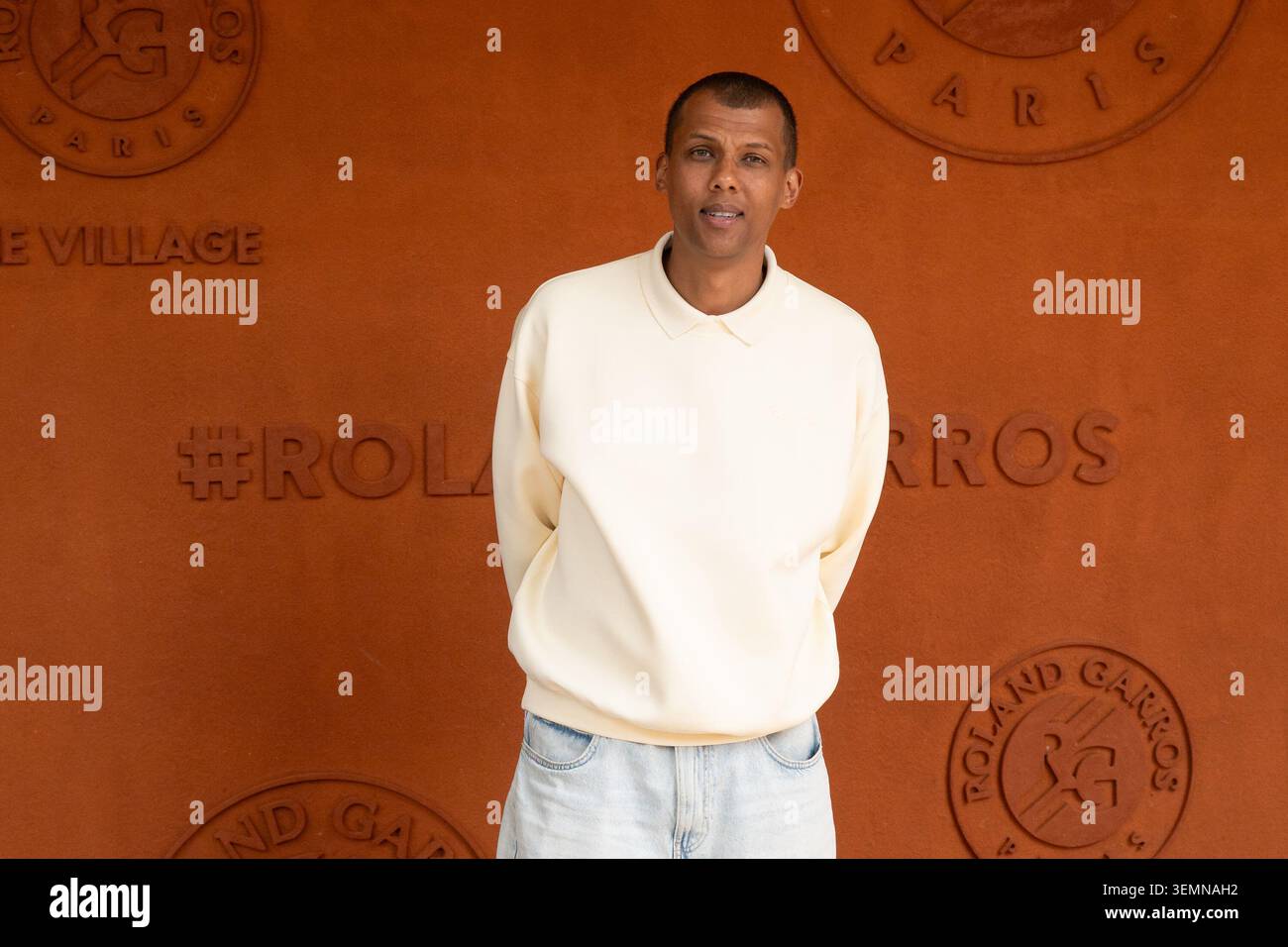 Stromae attends the 2026 French Open at Roland Garros on June 7, 2026 ...