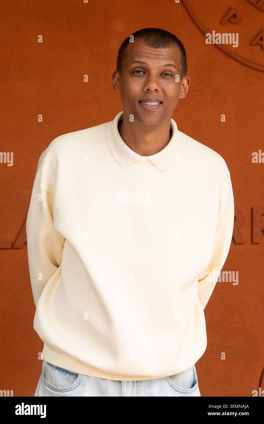 Stromae attends the 2026 French Open at Roland Garros on June 7, 2026 ...