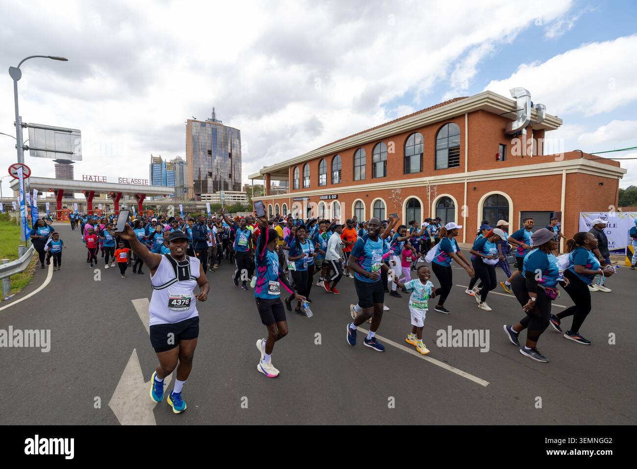 Nairobi, Kenya. 7th June, 2026. People take part in the Nairobi City ...