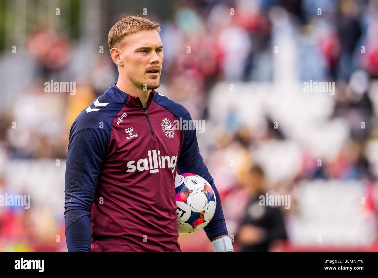Odense, Denmark. 07th, June 2026. Goalkeeper Filip Jorgensen of Denmark ...