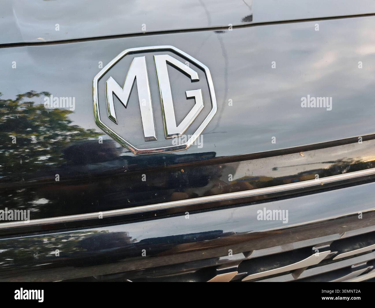 MG as a car brand or automotive brand in transport and mobility MG as a ...