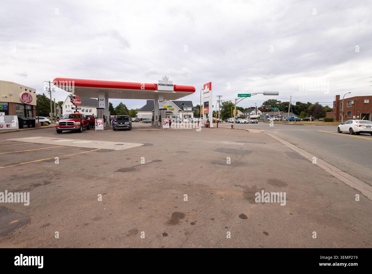 Yarmouth, Canada, 1st September 2025: Petro Canada fuel station and ...