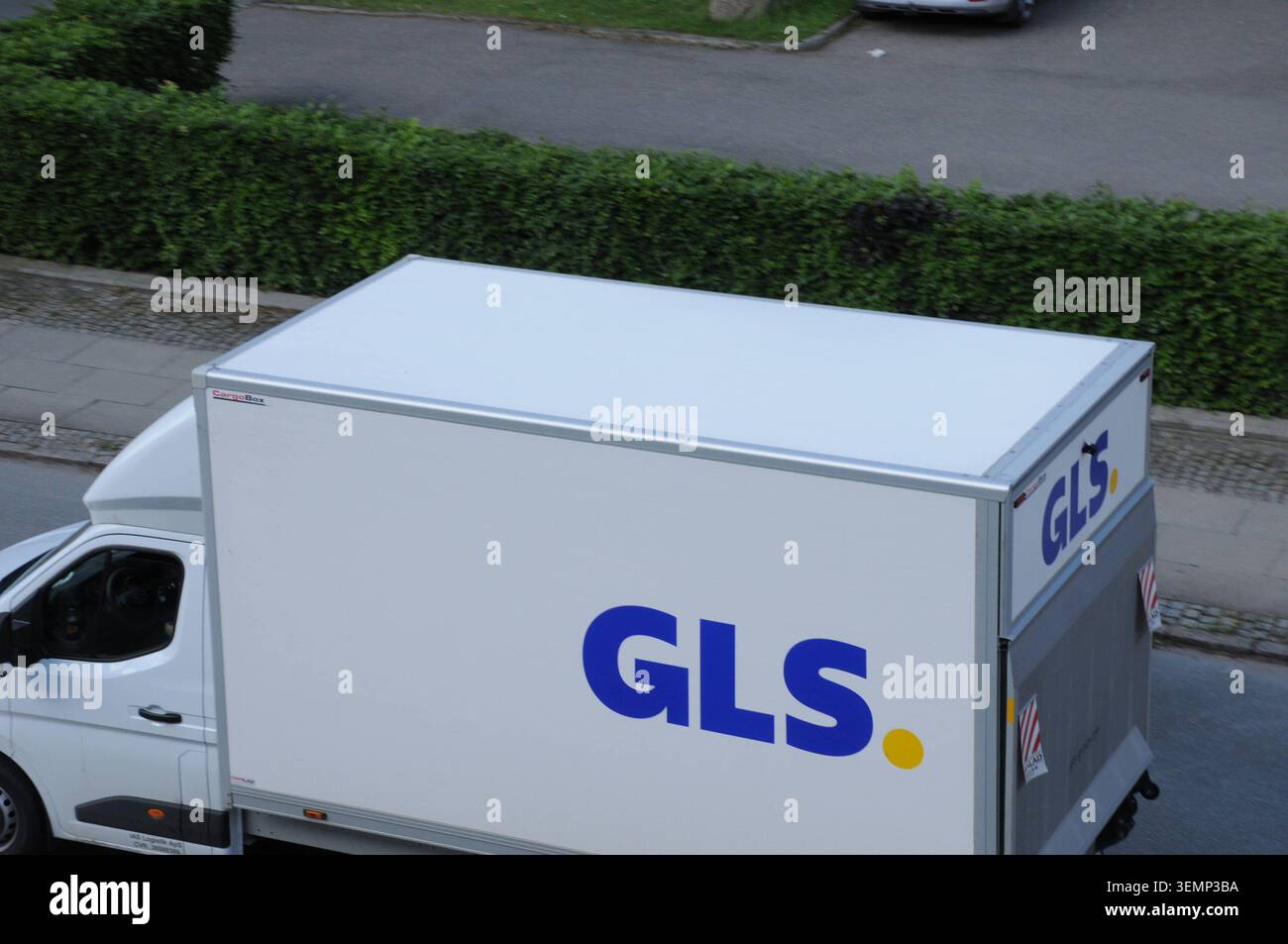 Copenhagen/ Denmark/08 JUNE 2026/GLS delivery van in action and gls van ...