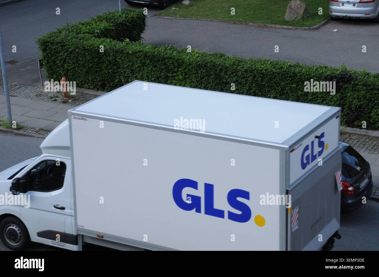 Copenhagen/ Denmark/08 JUNE 2026/GLS delivery van in action and gls van ...