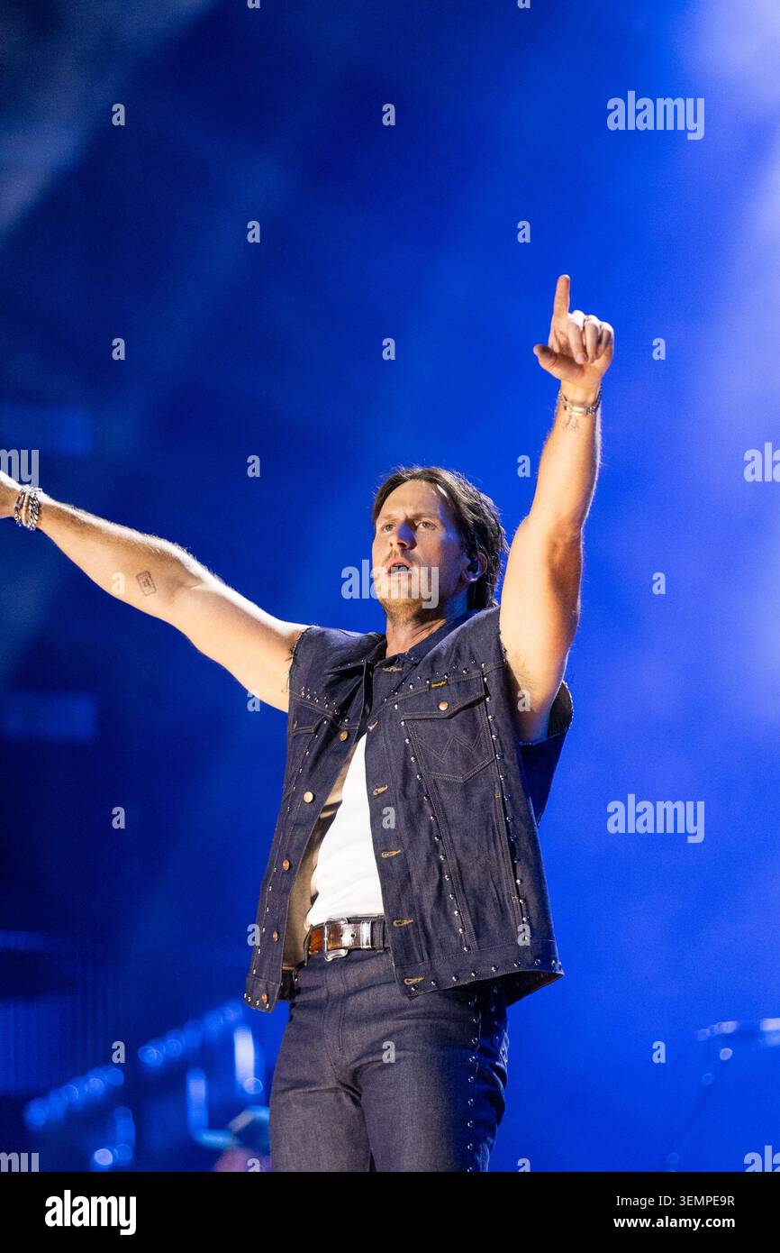 RUSSELL DICKERSON on stage for CMA Fest 2026 - SUN, , Nashville, TN ...