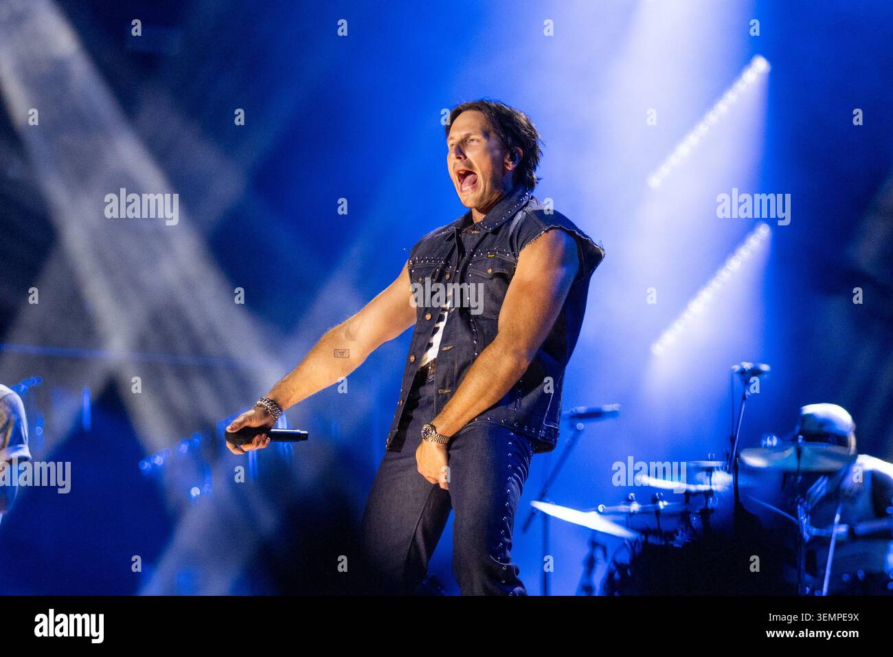 RUSSELL DICKERSON on stage for CMA Fest 2026 - SUN, , Nashville, TN ...