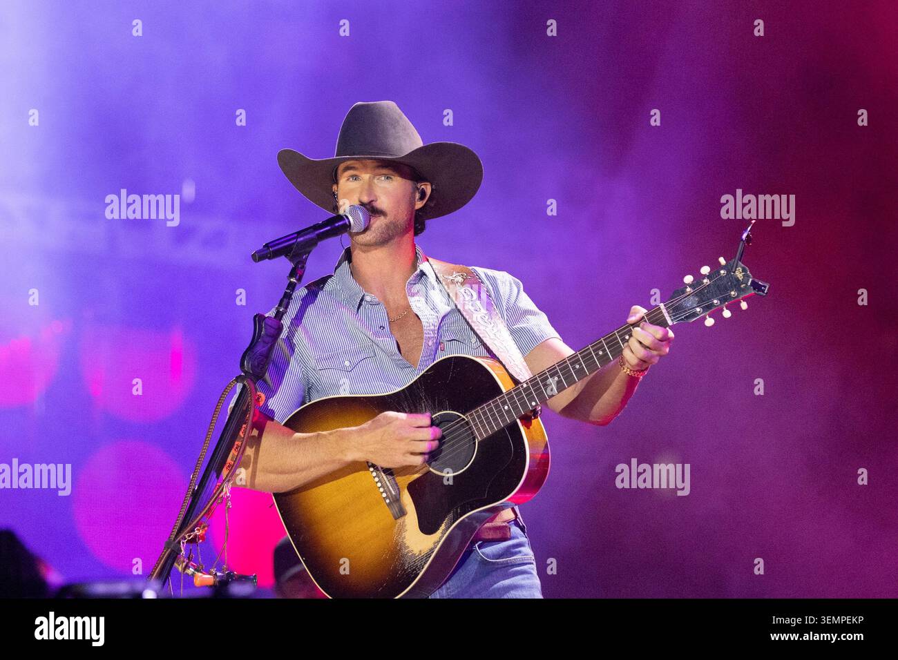 RILEY GREEN on stage for CMA Fest 2026 - SUN, , Nashville, TN, June 07 ...