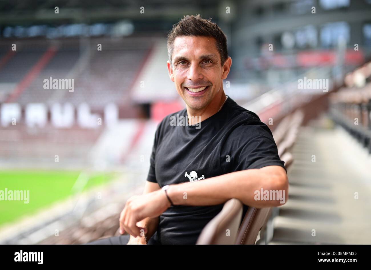 Trainer [coach] Marcel Rapp at Millerntor Stadium Hamburg, June 8, 2026 ...