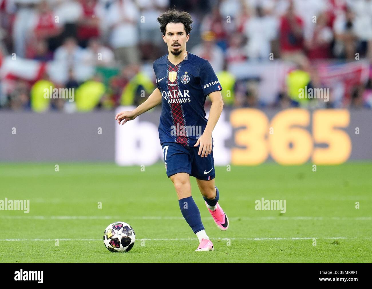 Paris Saint-Germain's Vitinha during the UEFA Champions League Final at ...
