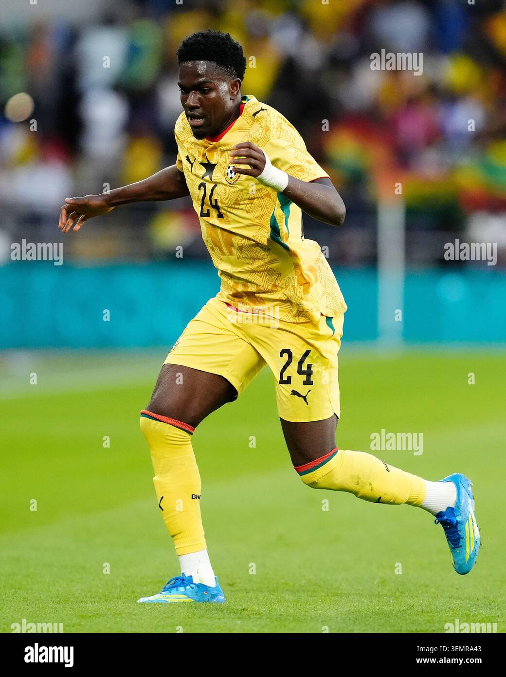 Ghana's Ernest Nuamah during the international friendly at the Cardiff ...