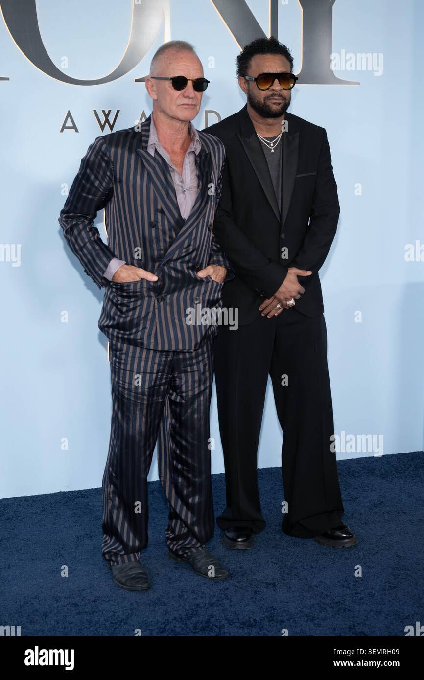 Photo by: NDZ/STAR MAX/IPx 2026 6/7/26 Sting and Shaggy at The 79th ...