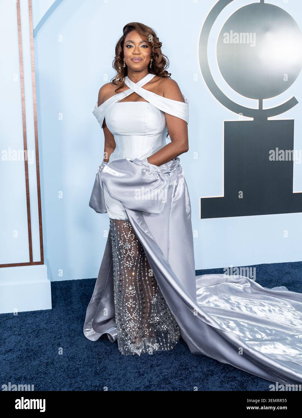 Whitney White attends 79th annual TONY awards at Radio City Music Hall ...