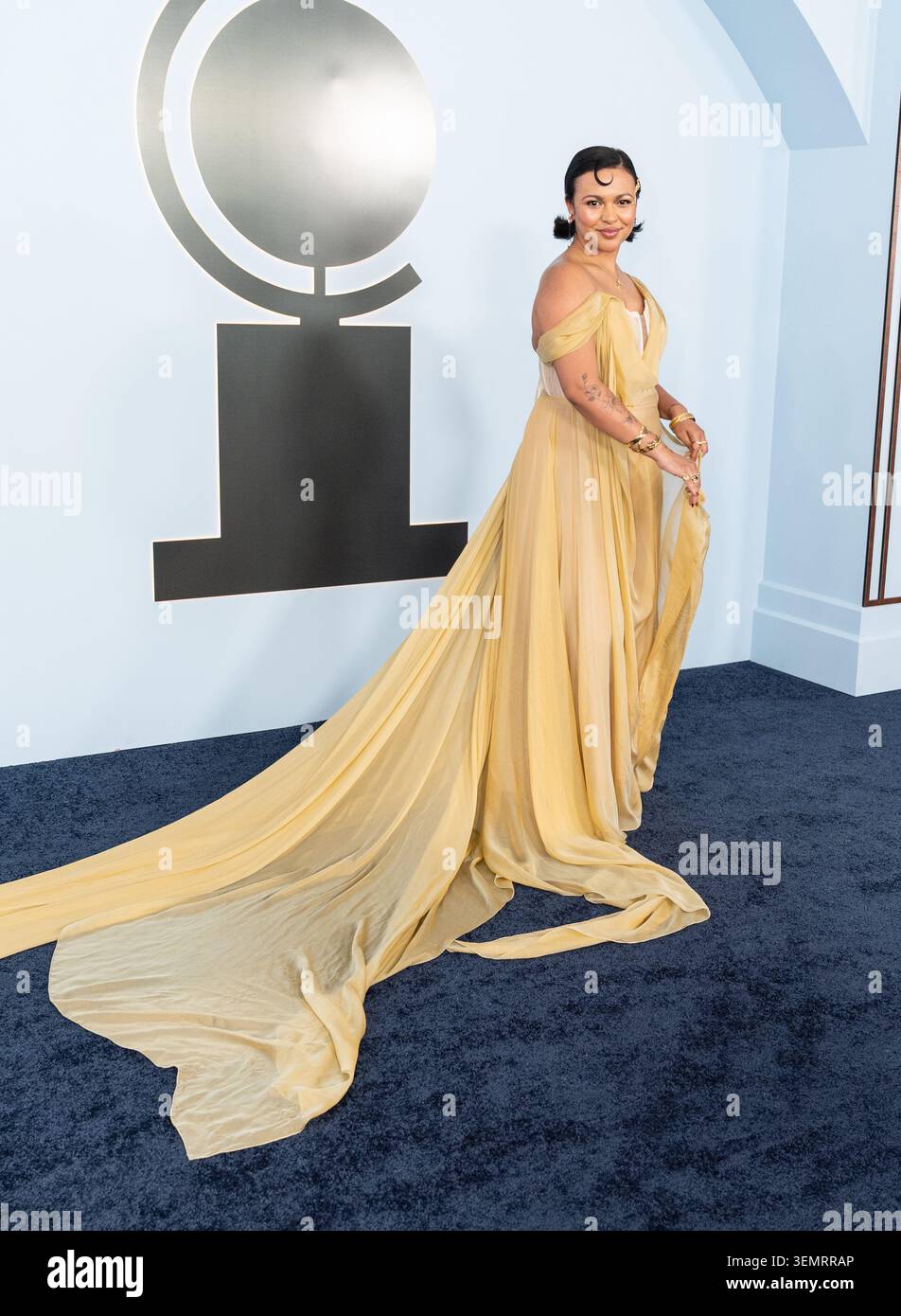 Ellenore Scott attends 79th annual TONY awards at Radio City Music Hall ...