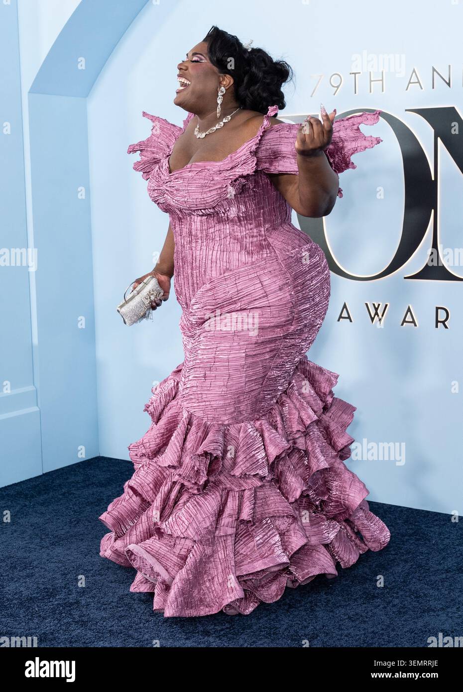 Queen Jean attends 79th annual TONY awards at Radio City Music Hall in ...