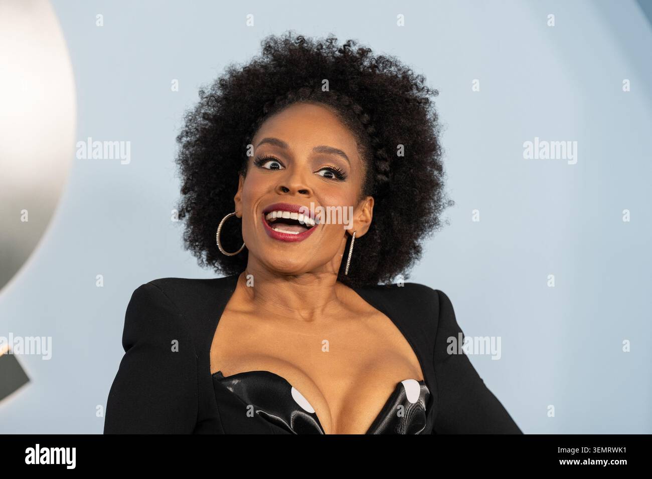 Amber Ruffin wearing dress by Christian Siriano attends 79th annual ...