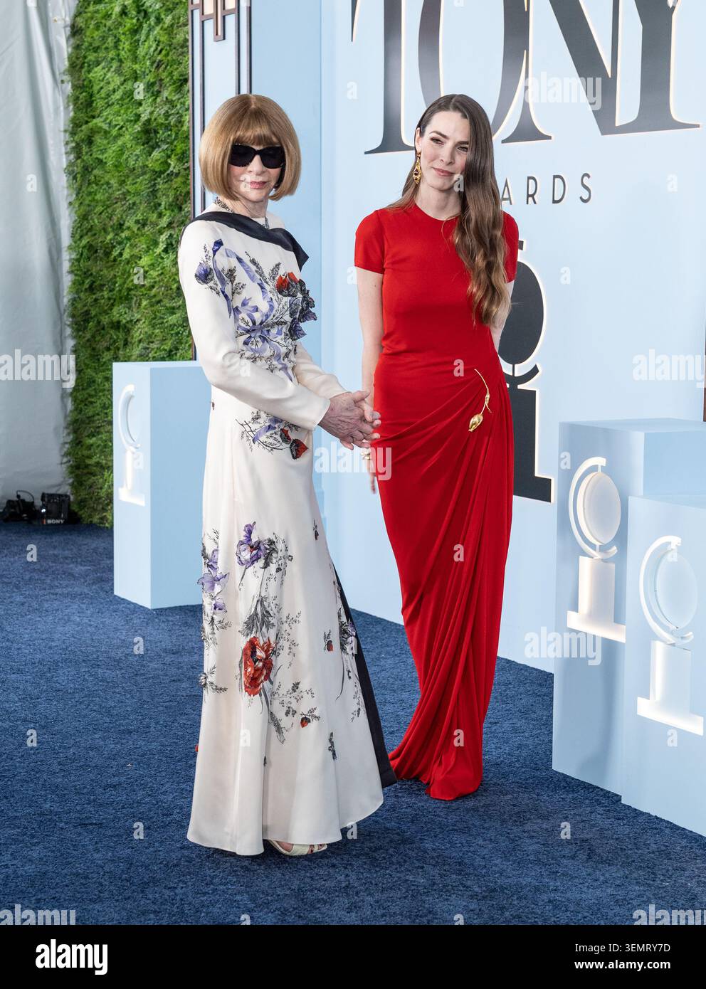 Anna Wintour and Bee Shaffer attend 79th annual TONY awards at Radio ...