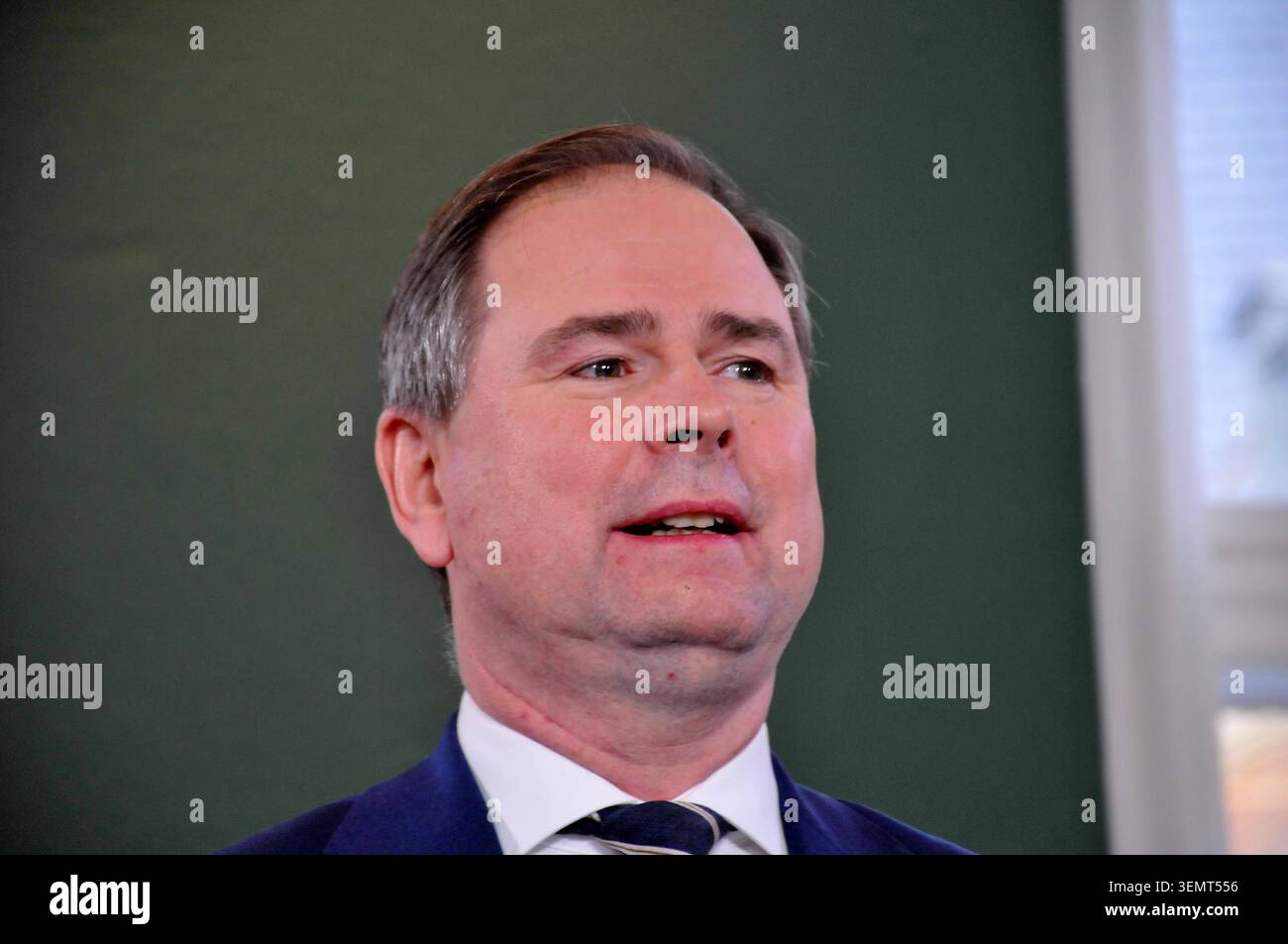 Copenhagen, Denmark /07 November 2023/.Danish finance minister Nicolai ...