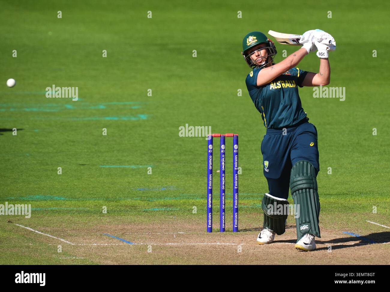 Australia's Ashleigh Gardner in action during the Women's T20 World Cup ...
