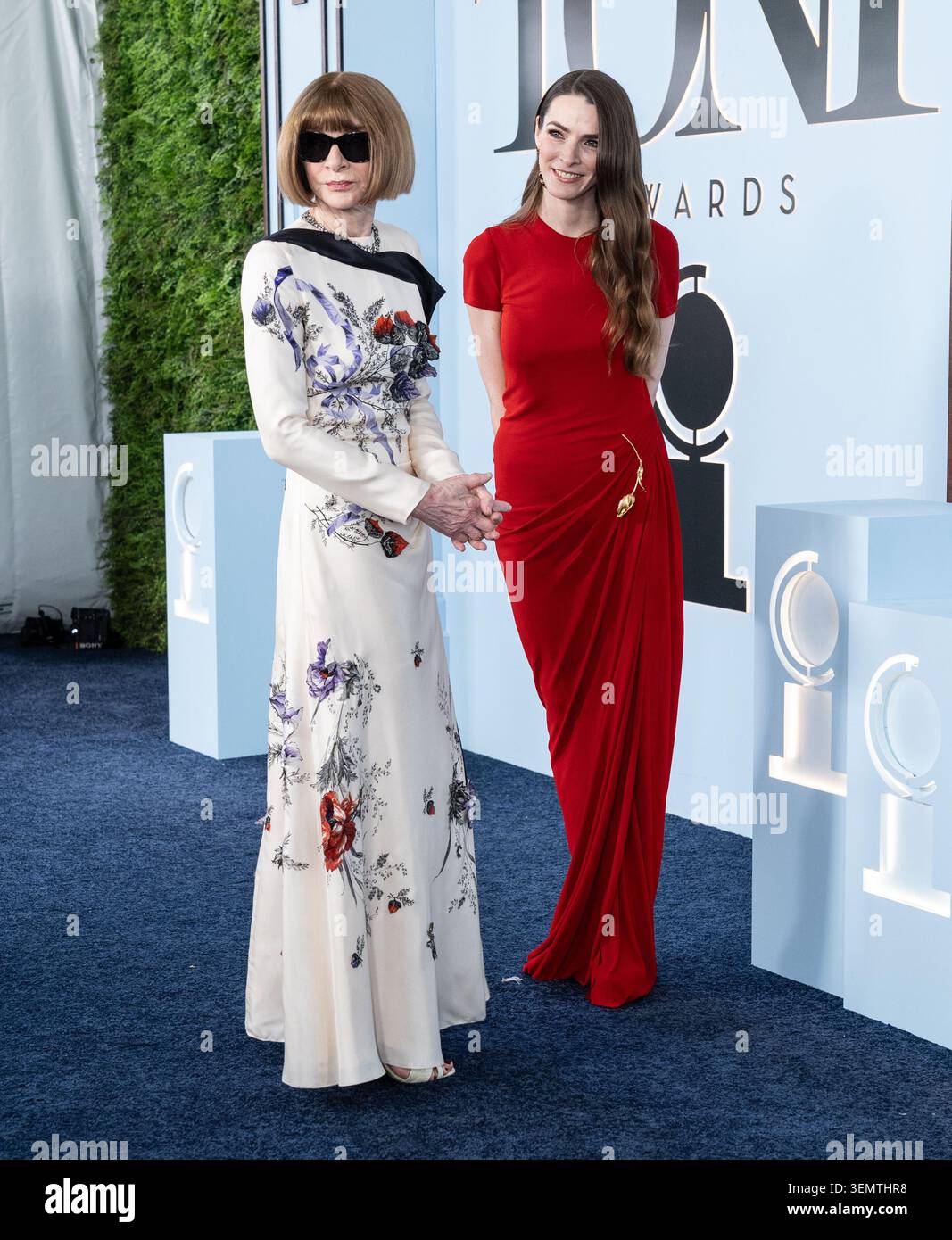 Anna Wintour and Bee Shaffer attend 79th annual TONY awards at Radio ...