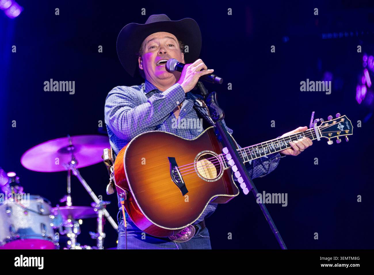 Clay Walker performs during Night 4 of CMA Fest at Nissan Stadium in ...