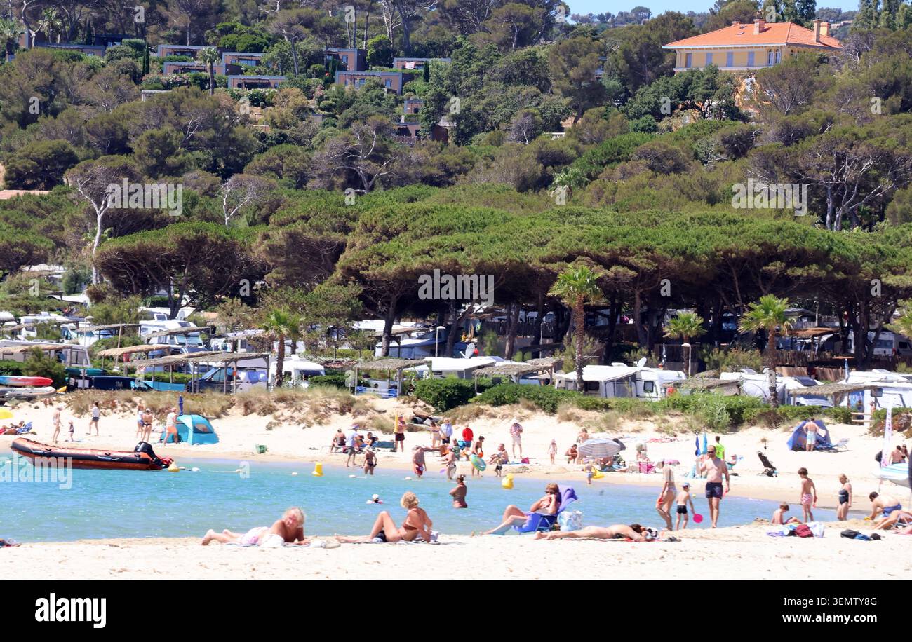 Le Lavandou Frankreich 06.06.26 am Grand Plage de Le Lavandou Le ...