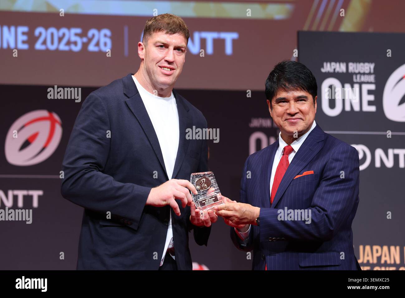 (L-R) Brodie Retallick (Steelers), Akihiro Nagashima, JUNE 8, 2026 ...