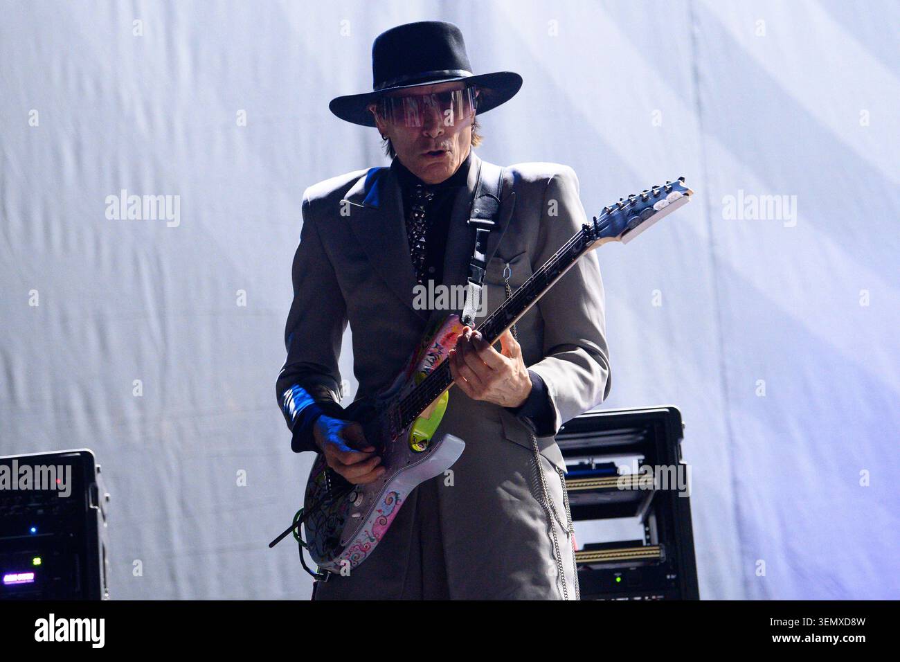 London, UK. 08 Jun 2026. Pictured: Steve Vai of American super group ...
