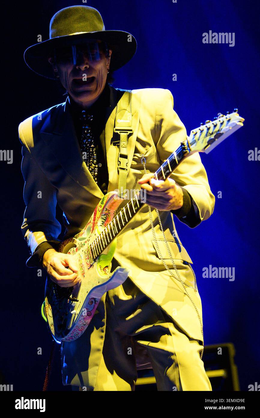 London, UK. 08 Jun 2026. Pictured: Steve Vai of American super group ...