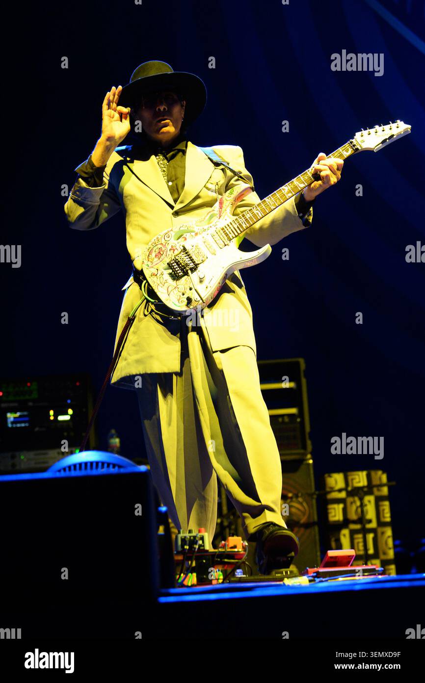 London, UK. 08 Jun 2026. Pictured: Steve Vai of American super group ...