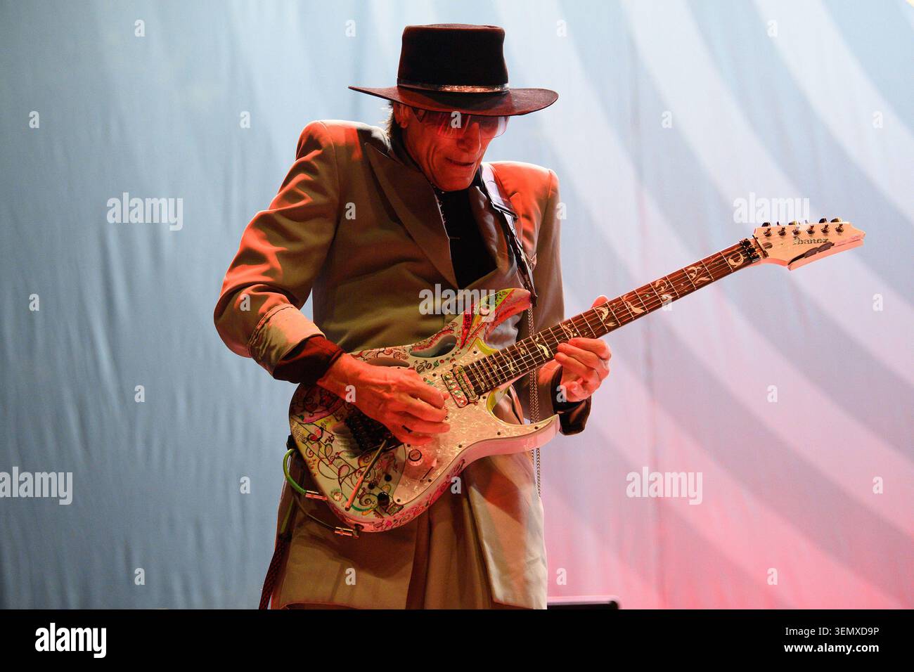 London, UK. 08 Jun 2026. Pictured: Steve Vai of American super group ...