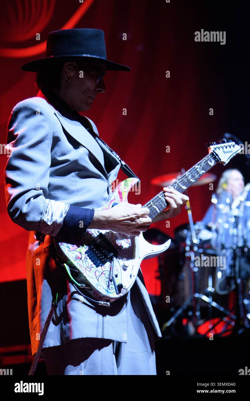 London, UK. 08 Jun 2026. Pictured: Steve Vai of American super group ...