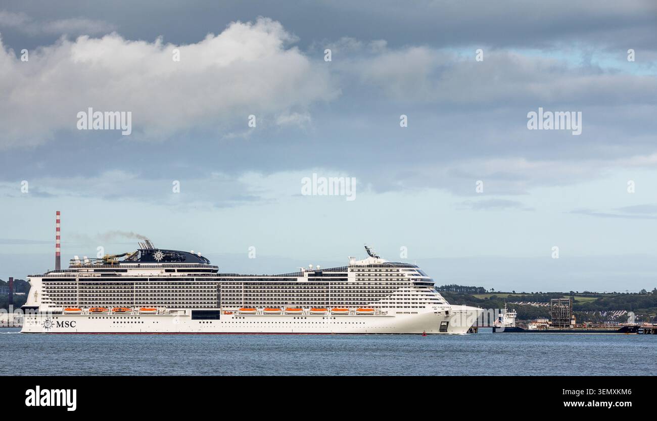 Cork Harbour, Cork, Ireland. 08th June, 2026. Cruise ship MSC Virtuosa ...