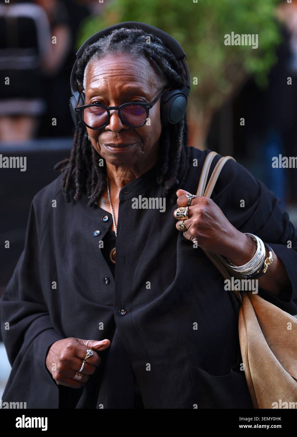 Whoopi Goldberg arrives at the Chanel annual dinner during the Tribeca ...