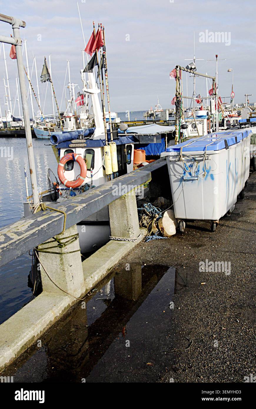 DRAGOR/COPENHAGEN /DENMARK- 09 February 2014 -Dragordragørsmall fishery ...