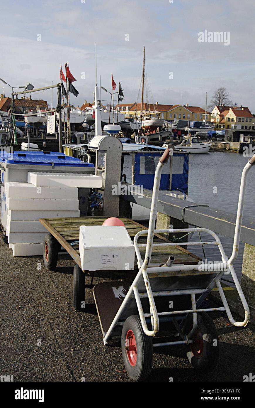 DRAGOR/COPENHAGEN /DENMARK- 09 February 2014 -Dragordragørsmall fishery ...