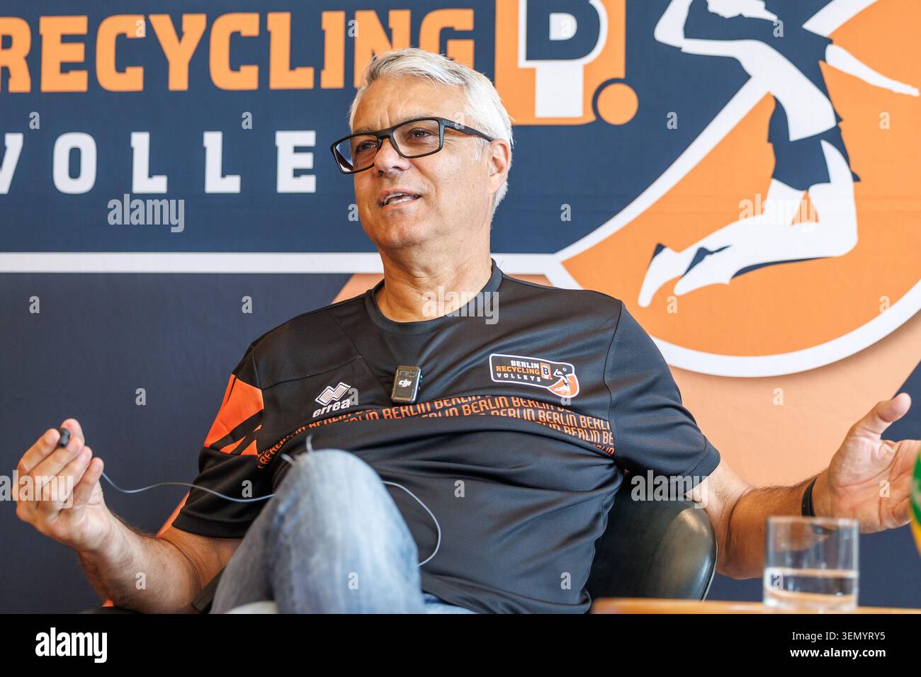 09 June 2026, Berlin: Volleyball: Bundesliga, BR Volleys present their ...