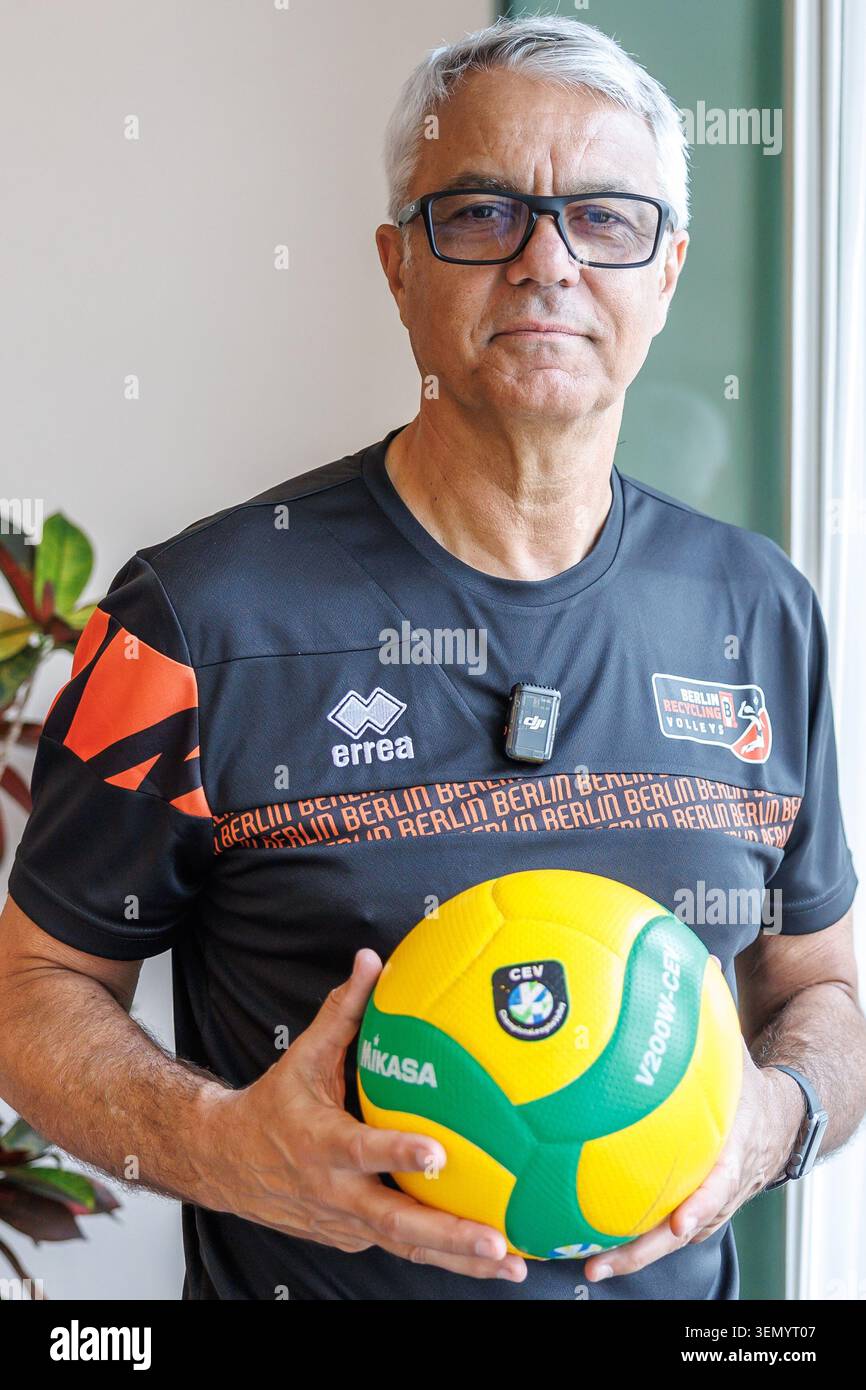 09 June 2026, Berlin: Volleyball: Bundesliga, BR Volleys present their ...