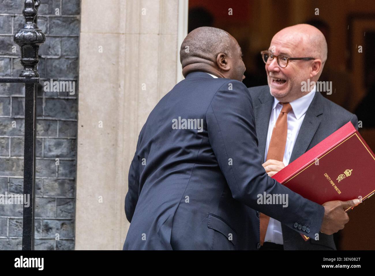 London UK 09 Jun 2026 David Lammy, Justice Secretary, and Richard ...