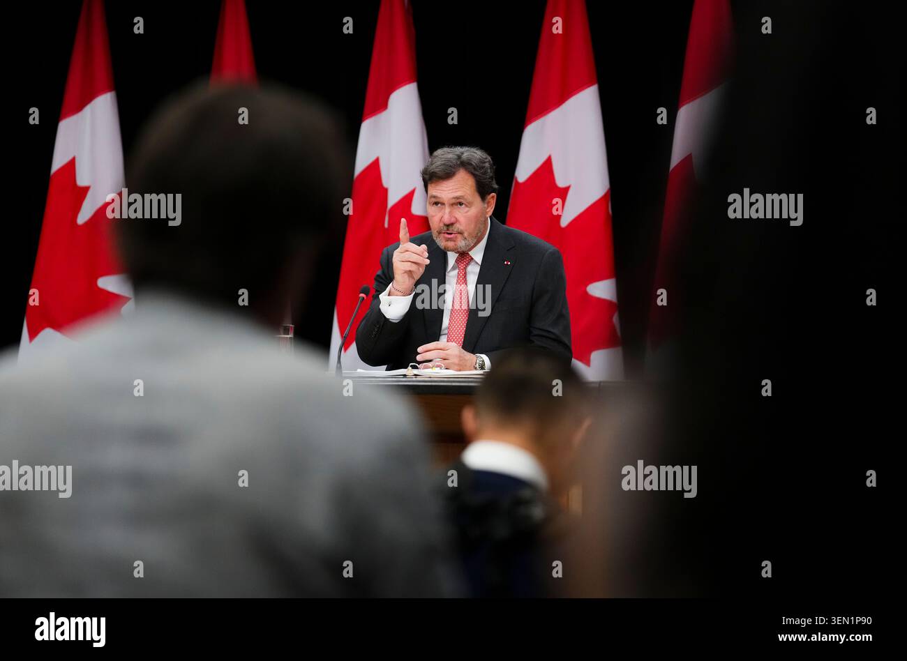 Chief Justice of Canada Richard Wagner holds his annual press ...
