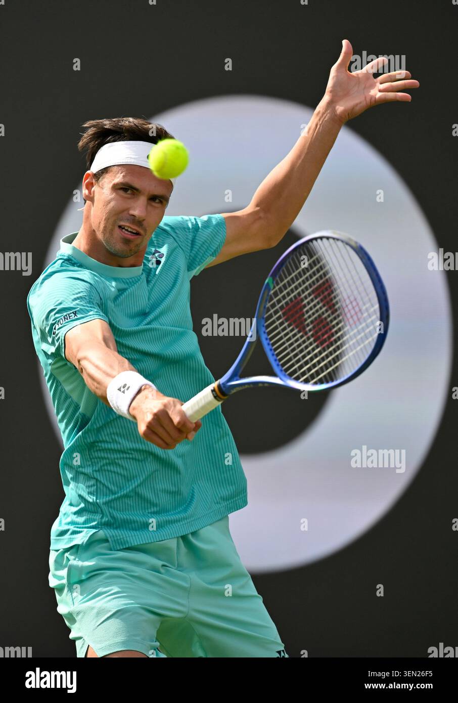 Daniel Altmaier (GER) Aktion Tennis Herren BOSS Open ATP 250 Stuttgart ...