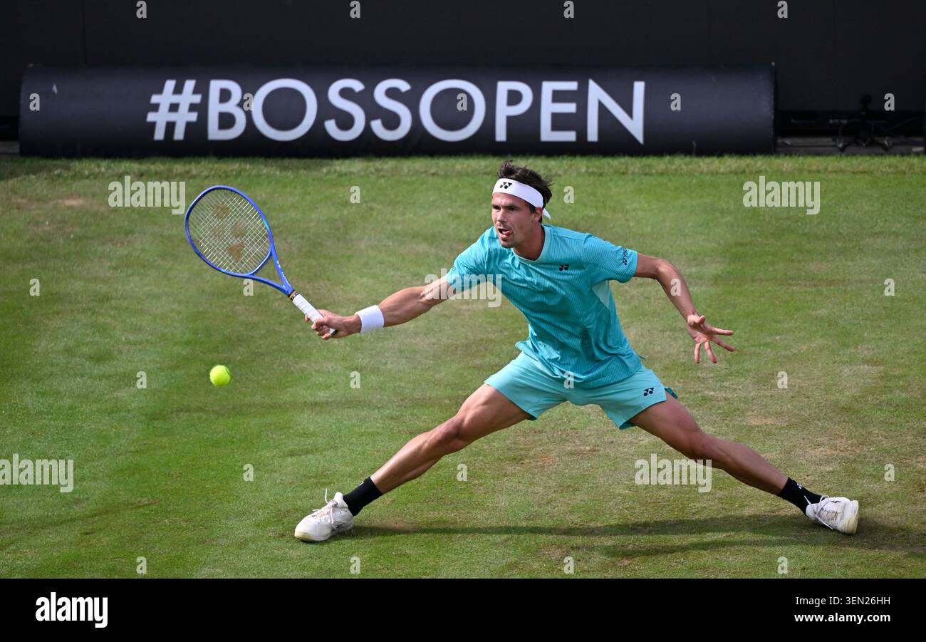 Daniel Altmaier (GER) Aktion Tennis Herren BOSS Open ATP 250 Stuttgart ...