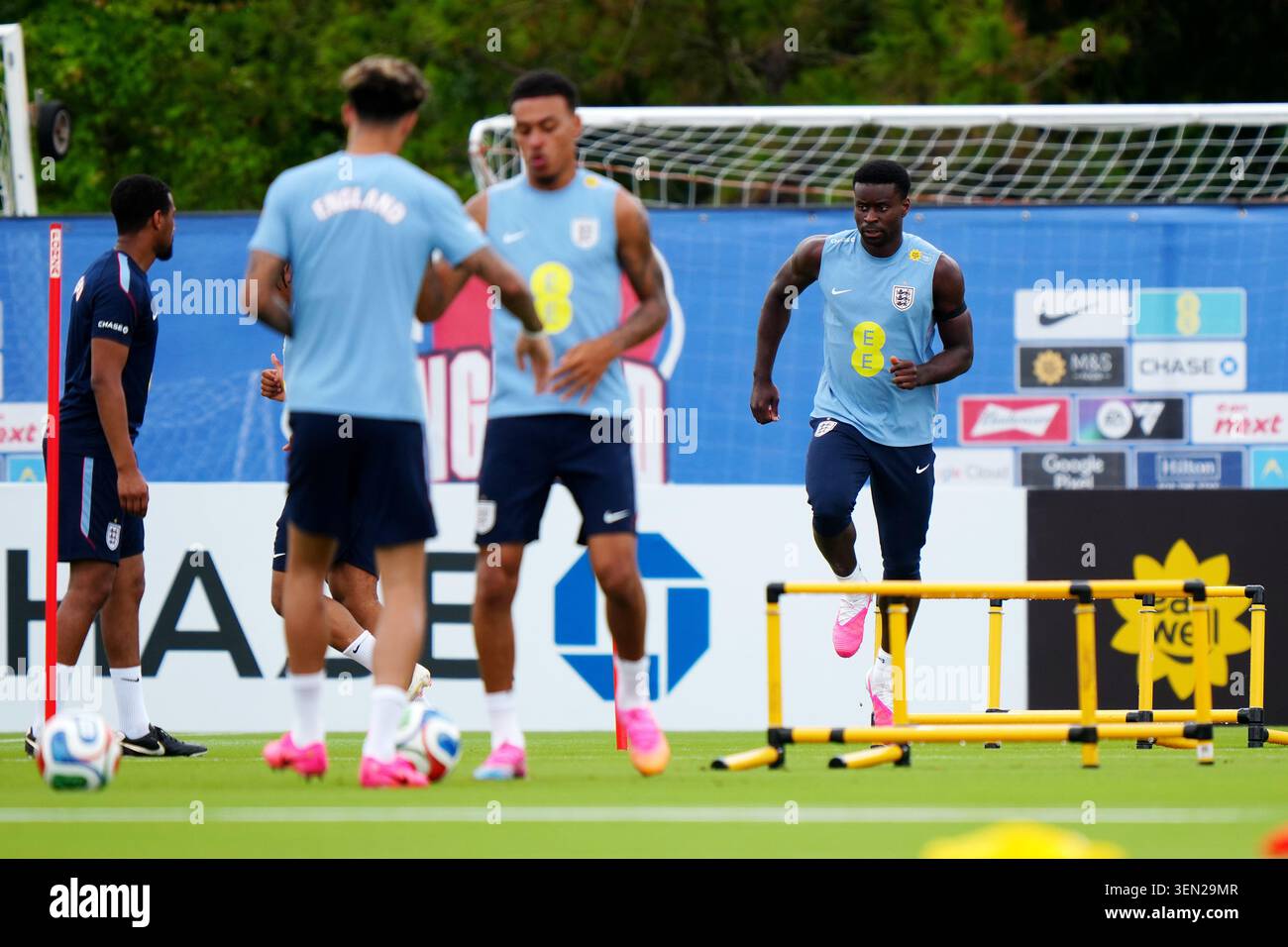 England's Marc Guehi during a training session at Palm Beach Gardens ...